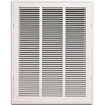 Truaire 190RF 20X30 Stamped Return Air Filter Grille, Removable Face ...