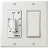Nutone VS69WH 15 Min Timer/2 On/Off Switches (White) Bath fan control ...