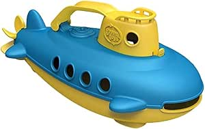 Amazon.com: Green Toys Submarine in Yellow & blue - BPA Free, Phthalate ...