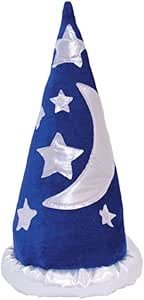 Amazon.com: Blue Wizard Hat - Available in Merlin : Clothing, Shoes ...
