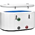 Amazon.com: Ecoraiser Cold Plunge Tub, XXL 53" L x 34.6" W x 26" H Ice ...