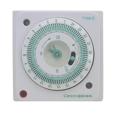 Greenbrook T108-C 7 Day Electronic Timer (Socket Box Mounted): Amazon ...