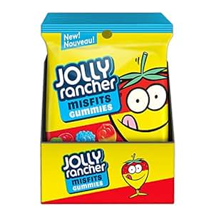 Jolly Rancher Misfit Candy Gummies, 182 Gram (Pack of 10): Amazon.ca ...