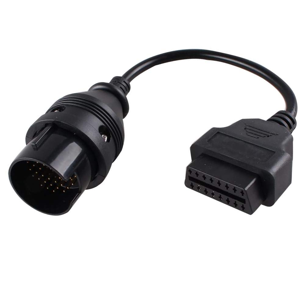 OBDII OBD2 38 Pin to 16 Pin Diagnostic Adapter Connector Cable for ...