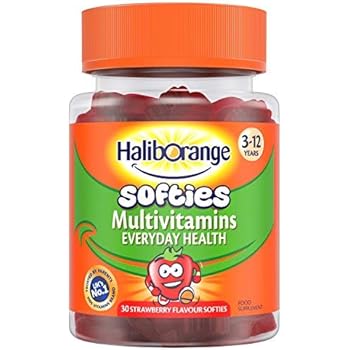 Amazon.com : Haliborange Kids Multivitamin Strawberry Softies 30 ...