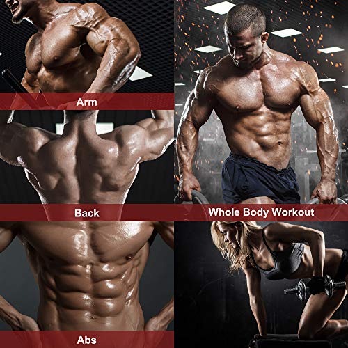 DERACY Adjustable Weight Bench for Full Body Workout, Incline and ...