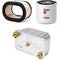 Amazon.com: Filters Kit Fleetguard (AF27906, LF3591) For Cummins Onan ...