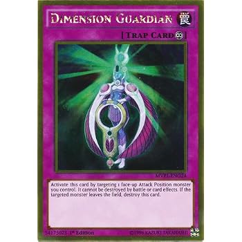Amazon.com: Yu-Gi-Oh! - Dimension Guardian (MVP1-EN024) - The Dark Side ...