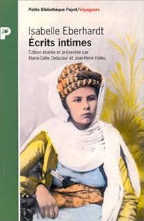 Écrits intimes - Isabelle Eberhardt - Babelio