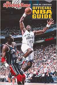 Official Nba Guide 1998-99: Sporting News: 9780892046003: Amazon.com: Books
