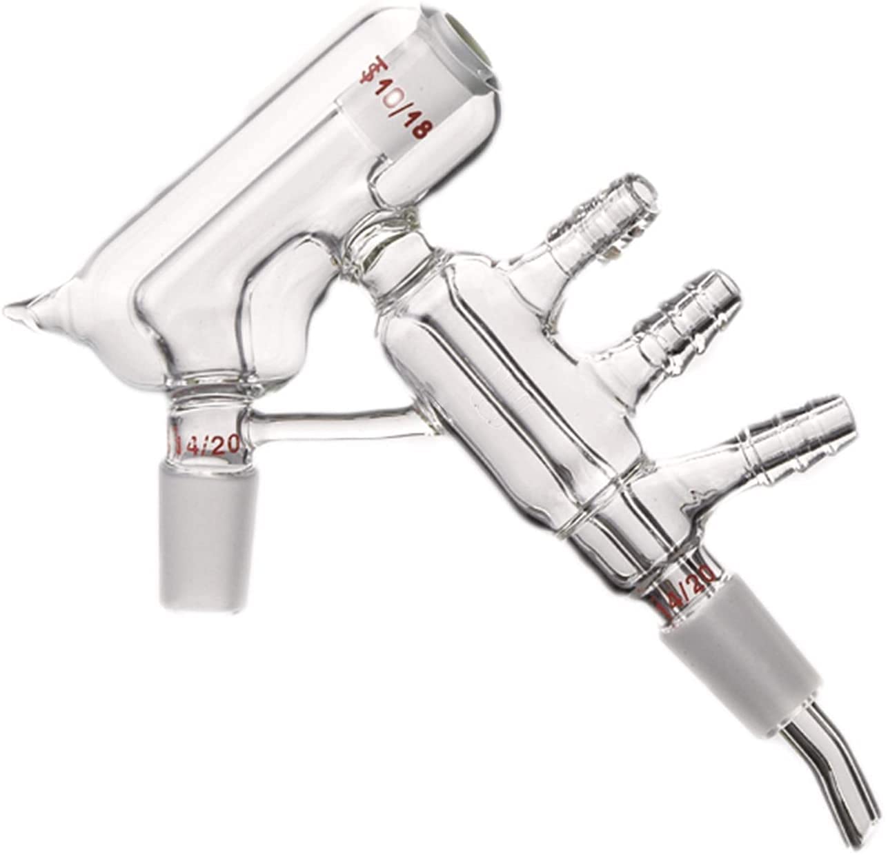 Mua Experimental glassware distillation head vacuum jacked with indent ...