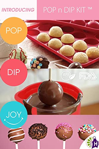 APRON HEROES- Complete Cake Pop Maker Kit, Nonstick, Silicone, Cake Pop ...