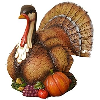 Amazon.com: Gerson Resin Harvest Turkey Table Figurine: Home & Kitchen