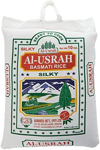 Al Usrah Silki Basmati Rice, 10 kg price in UAE | Amazon UAE ...