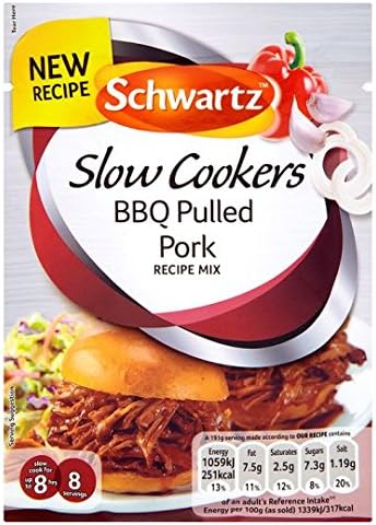 Schwartz Slow Cooker Bbq Pulled Pork 35G: Amazon.co.uk: Grocery