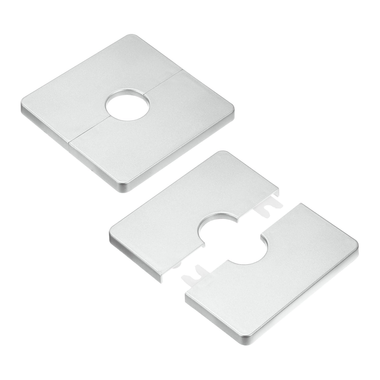 M METERXITY 2-Pack Wall Split Flange, for 0.8 Inch/20mm OD Pipe ABS ...