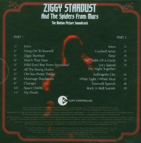 Ziggy Stardust and Spiders from Mars The Motion Picture Soundtrack: Bowie, David: Amazon.fr: Musique
