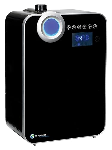 PureGuardian 2-Gallon Warm and Cool Mist Ultrasonic Humidifier with ...