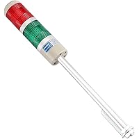 Amazon.com: Baomain Industrial Signal Light Column LED Alarm Round ...