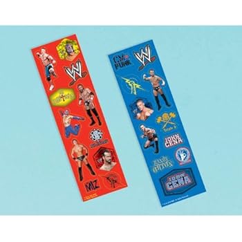 Amazon.com: WWE Wrestling Stickers (8 sheets): Arts, Crafts & Sewing