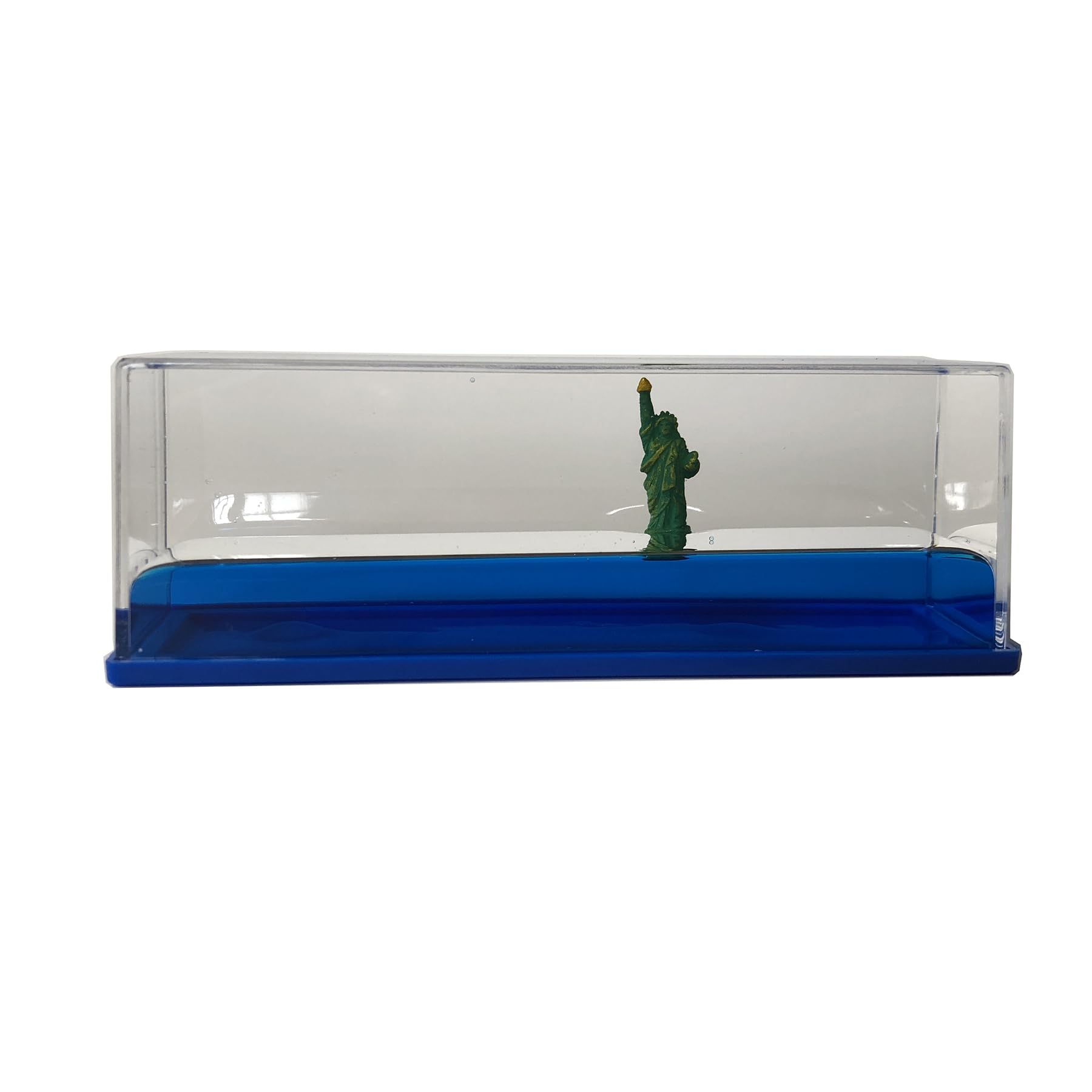 Honsheng Unsinkable Statue of Liberty Figurines Liquid Fluid Toy in a ...