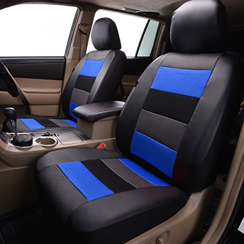 Flying Banner Car Seat Covers Full Set Front Seats and Rear Bench Black ...