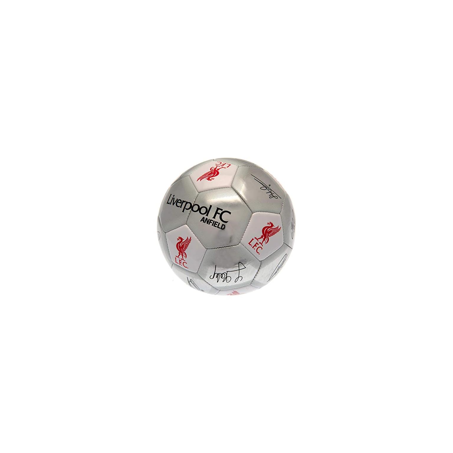 Liverpool FC Official Signature Football Ball - Buy Online UK