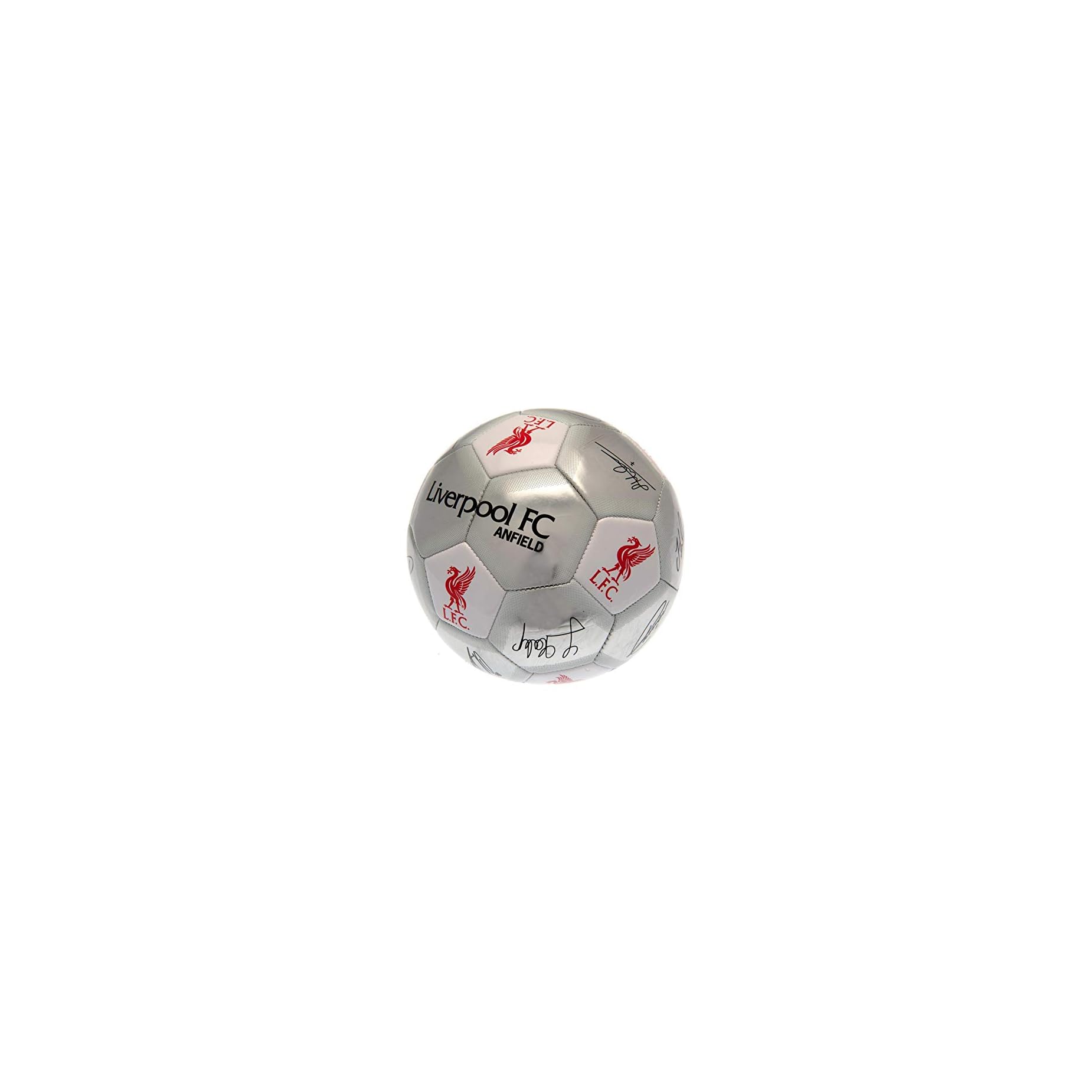 Liverpool FC Official Signature Football Ball - Buy Online UK