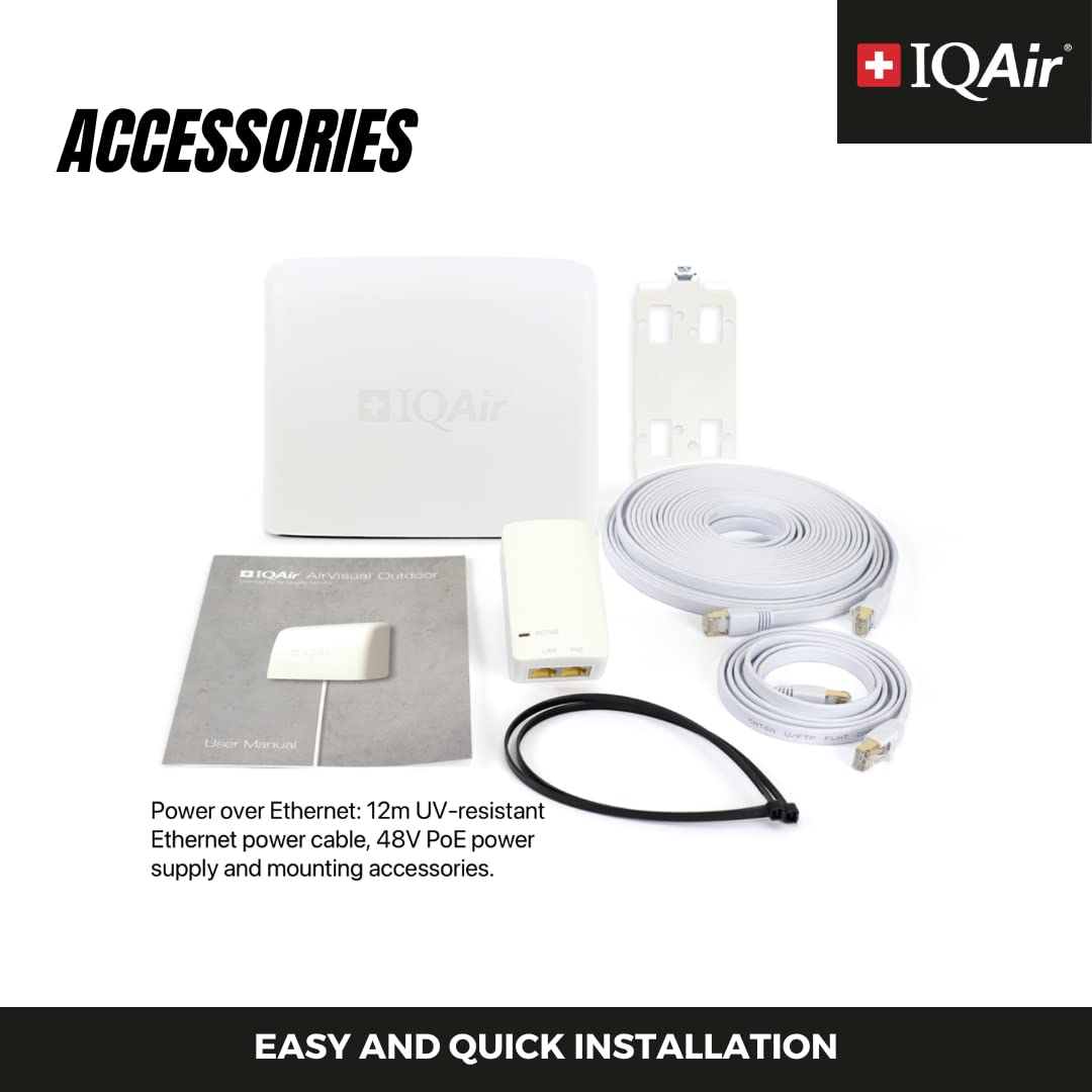 Mua AirVisual Outdoor – Outdoor Air Quality Monitor, Detects PM1, PM2.5 ...