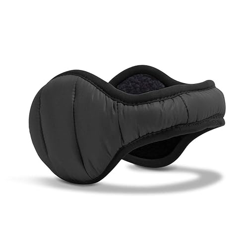 180s Men's Down Winter Ear Warmers | Behind-The-Head Adjustable ...