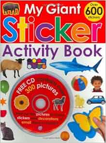 My Giant Sticker Activity Book: Roger Priddy: 9780312500931: Amazon.com ...