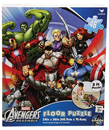 Avengers Assemble Floor Puzzle | Amazon price tracker / tracking ...
