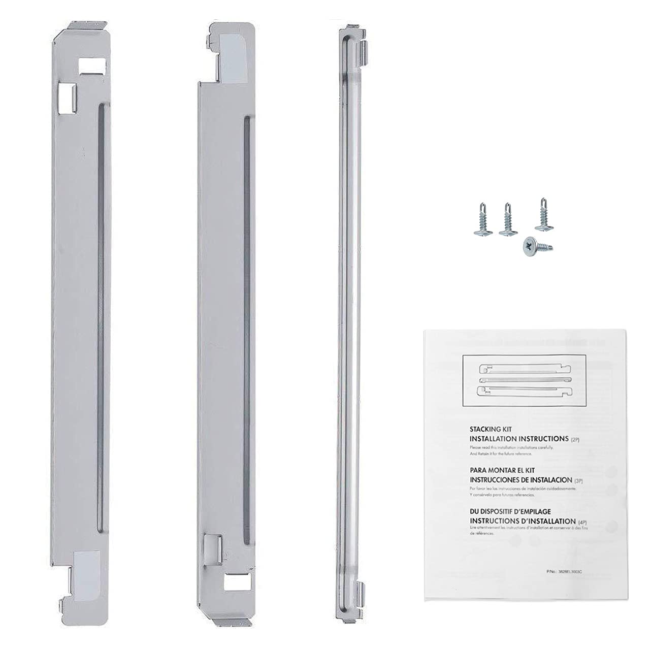 Mua KSTK1 27-inch Laundry Stacking Kit for LG Washer & Dryer, Chrome ...