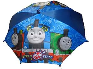 Amazon.com: Thomas and Friends Umbrella with Thomas Handle - Thomas the ...