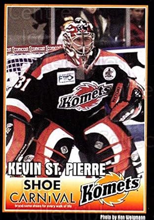 Amazon.com: (CI) Kevin St.Pierre Hockey Card 2003-04 Fort Wayne Komets ...