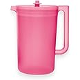 Amazon.com: Tupperware Classic Sheer 1 Gallon Pitcher Pink : Home & Kitchen