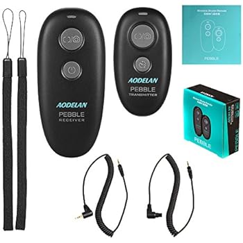 Amazon.com : AODELAN Wireless Remote Control Camera Shutter Release for Canon T7, T7i, EOS R ...