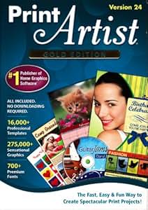 Amazon.com: NOVA Print Artist Gold 24 - Windows