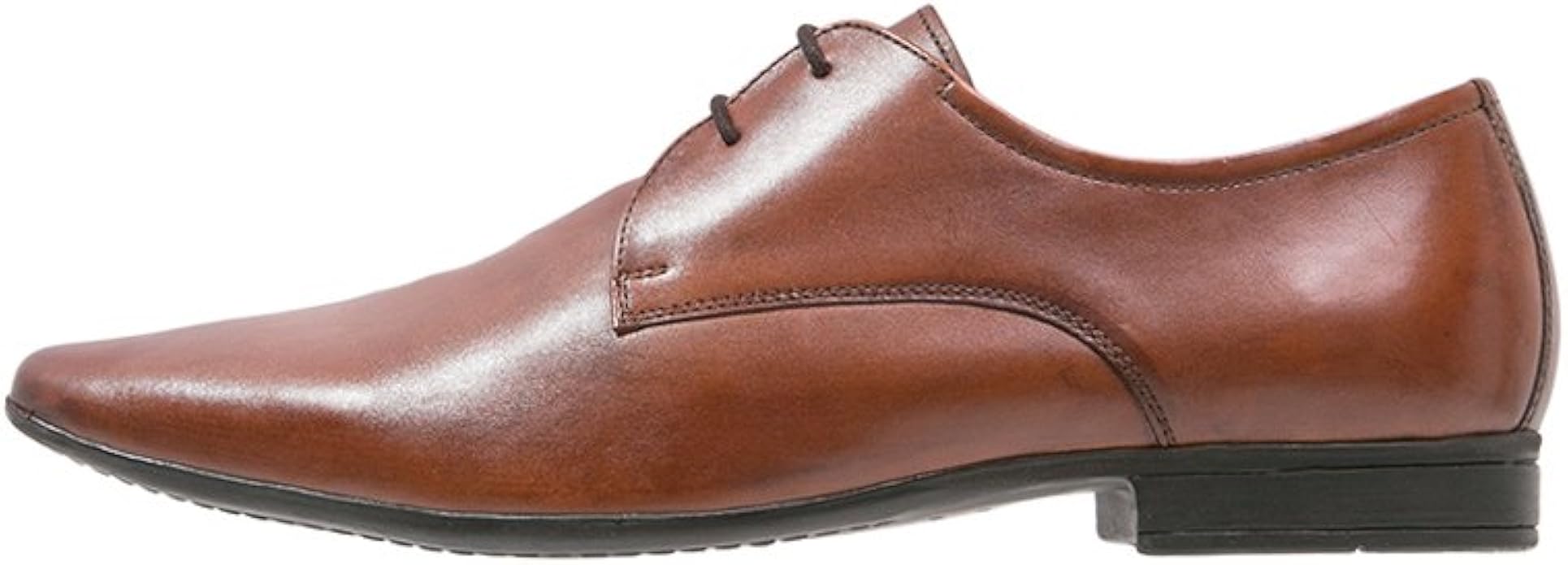 Pier One Mens Lace Up Dress Shoes - Classic Low Top Leather Oxford ...
