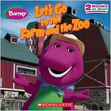 Barney: Let's Go to the Farm and the Zoo: Scholastic: 9780439927246 ...