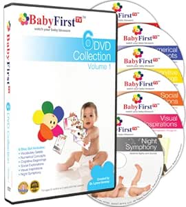 Amazon.com: BabyFirstTV Presents 6 DVD Collection Volume 1 : n/a, n/a ...