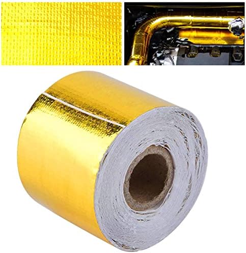 RAONISO Heat Shield Tape, Gold Heat Shielding Foil Tape, Adhesive ...