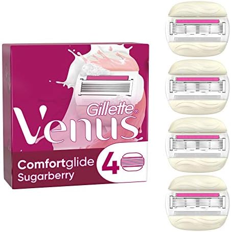 سعر Gillette Venus Comfortglide Sugarberry Women's Razor Blades, 4 ...