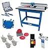 Kreg Router Table Fence, Router Table Top with Stand, Featherboard, 3 ...