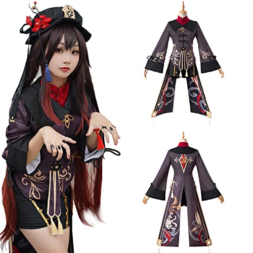 Hu Tao Genshin Impact Cosplay All Characters Outfits Halloween (Hu Tao ...
