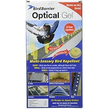 Amazon.com : BirdBusters Bird Free Optical Flame Bird Repellent Gel ...