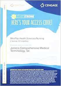 MindTap Medical Terminology, 2 terms (12 months) Printed Access Card ...