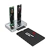 AOKO M.2 Duplicator NVMe to SATA SSD Cloner Docking Staion for PCIe ...