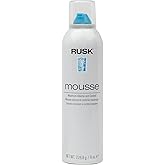 Amazon.com: RUSK Designer Collection Plumping Mousse, 8.5 Oz, Firm-Hold ...