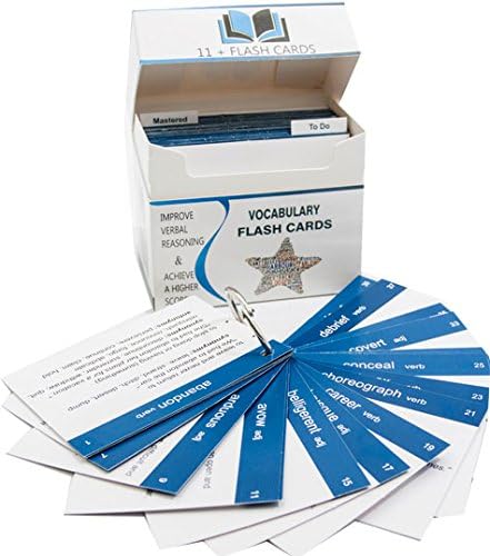 Eleven Plus: Vocabulary Flash Cards – Includes free downloadable pdf ...